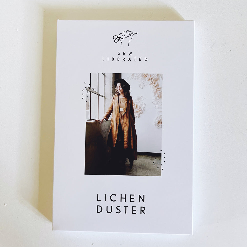 Lichen Duster Sewing Pattern – Organic Fabric Company™