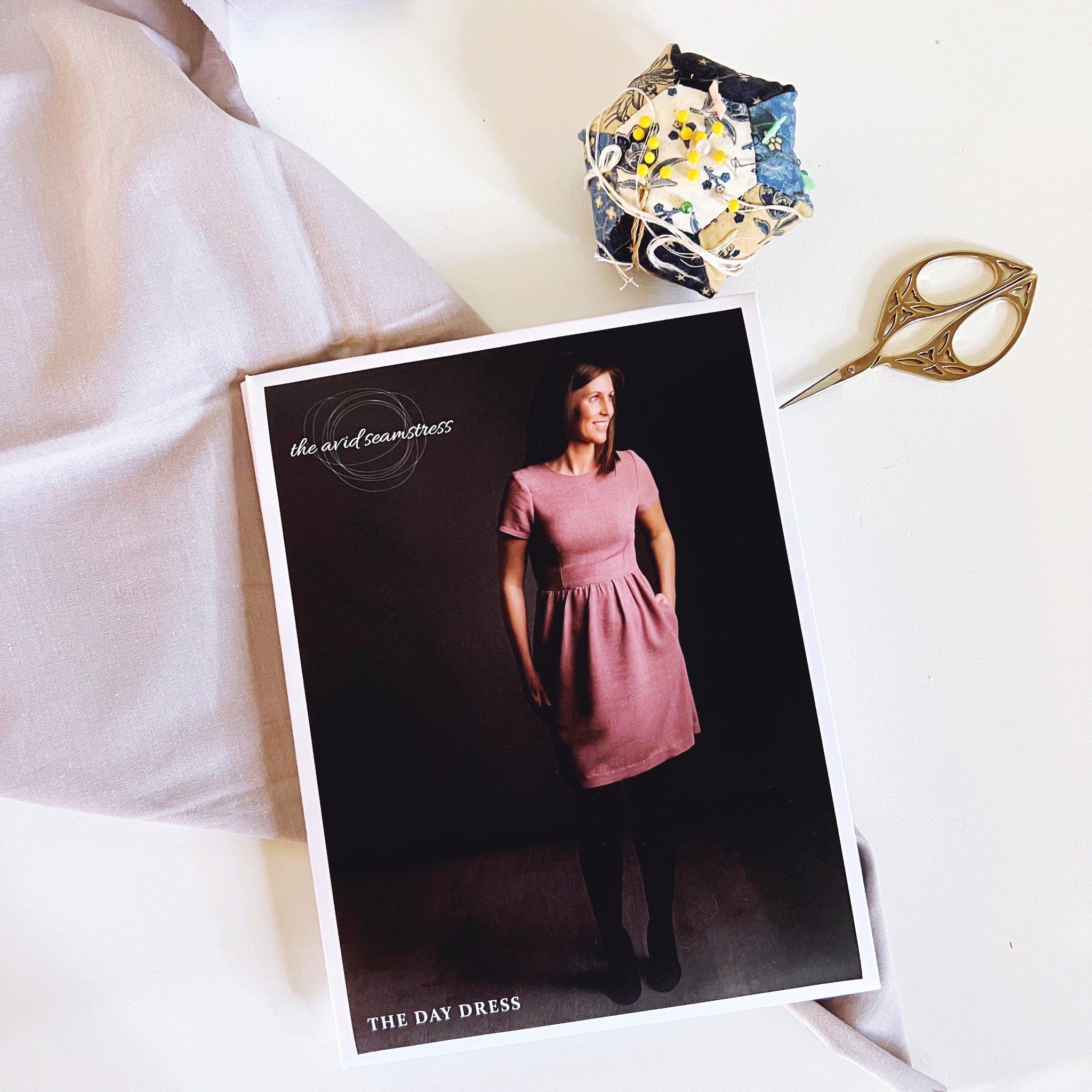 The Day Dress Sewing Pattern - UK Sewing Pattern – Organic Fabric Company™
